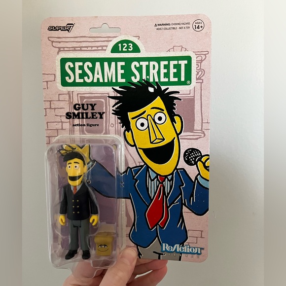 Sesame Street | Other | Sesame Street Guy Smiley Action Figure | Poshmark